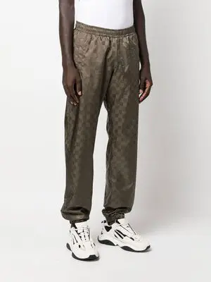 MISBHV Monogram-pattern Trackpants