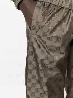 MISBHV Monogram-pattern Trackpants