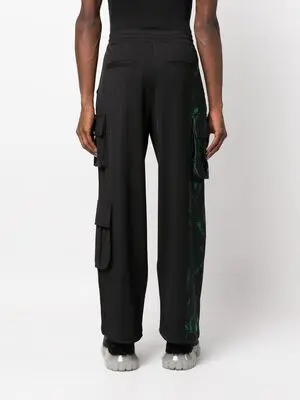 FENG CHEN WANG Graphic Logo Track Pants