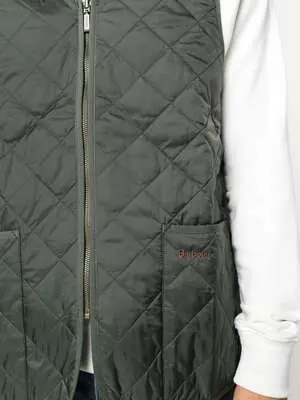 Barbour Quilted Zip-up Gilet - Green