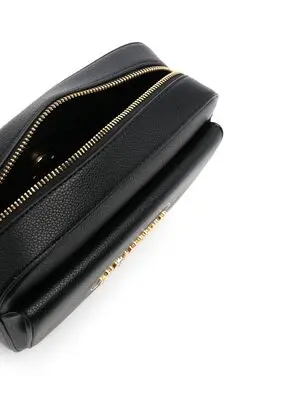 Moschino Logo Plaque Crossbody Bag