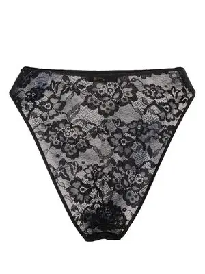 Oseree Floral-lace High Waisted Briefs