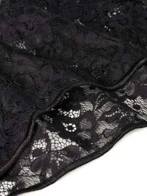 Oseree Floral-lace High Waisted Briefs