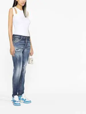 Dsquared2 Distressed Denim Jeans