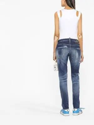Dsquared2 Distressed Denim Jeans