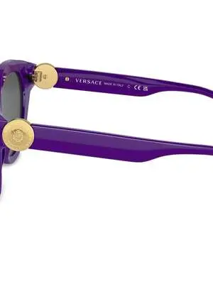 Versace Medusa Head Round-frame Sunglasses