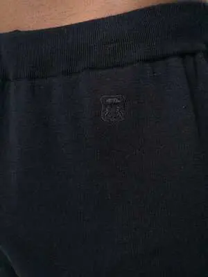 Corneliani Jersey-knit Track Pants - Blue