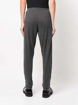 Corneliani Jersey-knit Track Pants - Grey