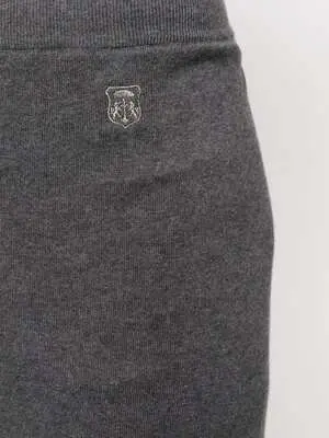 Corneliani Jersey-knit Track Pants - Grey