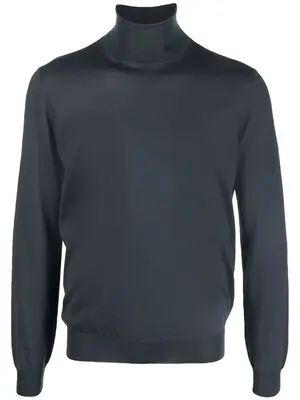 DELL'OGLIO Fine-knit Jumper - Grey