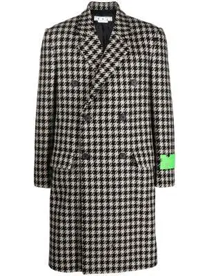 Off-white Double Breasted Outerwear For Men