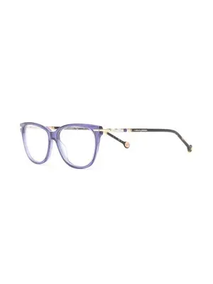 Carolina Herrera Wayfarer Frame Eyeglasses