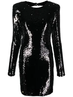 Philipp Plein Sequin-embellished Mini Dress