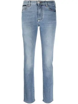 Philipp Plein Mid-rise Slim-cut Jeans