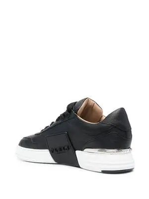 Philipp Plein Hexagonal Low-top Sneakers - Black