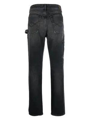 WASHINGTON DEE-CEE Distressed-effect Straight-leg Jeans