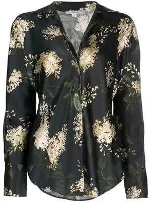 Vince Floral Blouses