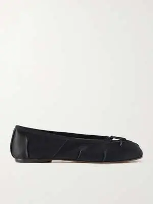 MAISON MARGIELA Tabi Split-toe Satin Ballet Flats