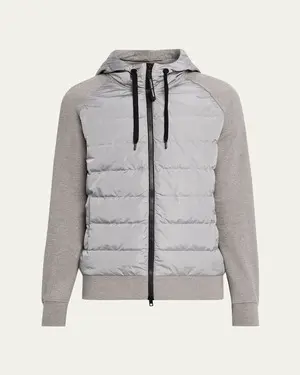 Canada Goose Hybridge Huron Padded-front Jacket - Stne Hethe