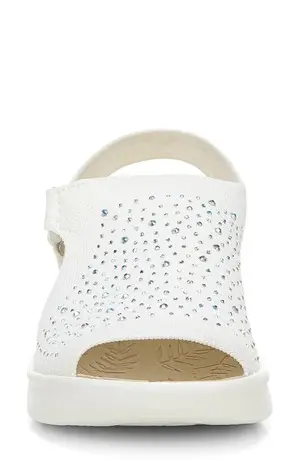 LIFESTRIDE Bzees Star Bright Knit Wedge Sandal