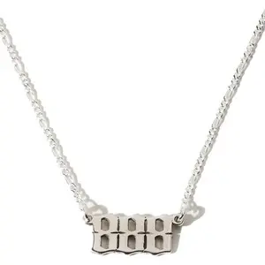 CHILD OF WILD Angel Number Pendant Necklace - Silver - 8