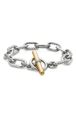 David Yurman Dy Madison Toggle Chain Bracelet