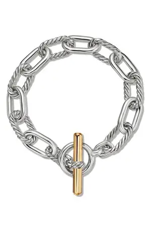 David Yurman Dy Madison Toggle Chain Bracelet