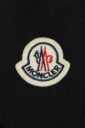 Moncler Appliquéd Cotton-jersey Sweatpants