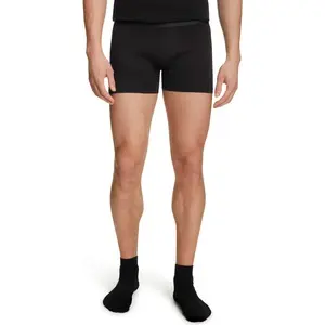 Falke 2-pack Daily Comfort Cotton Blend Boxer Briefs - Black