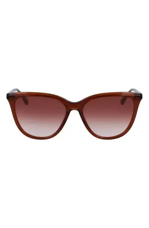 Longchamp Longchamp Le Pliage 56mm Sunglasses Brown