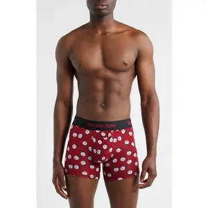 Tommy John Second Skin 4-inch Boxer Briefs Rhubarb Snow Globes