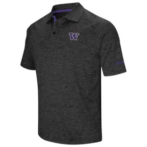 COLOSSEUM Washington Huskies Big & Tall Down Swing Polo