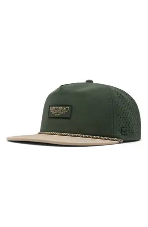 MELIN Coronado Hydro Performance Cap - Khaki/kombu Green