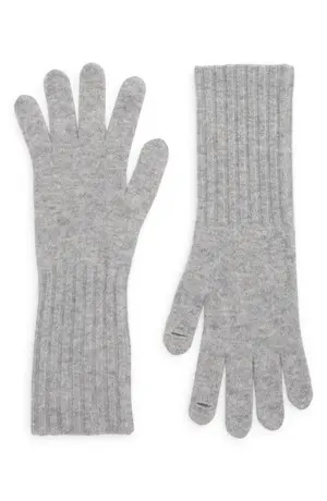 Vince Vince. Boiled Cashmere Gloves Gry
