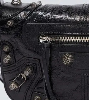 Balenciaga Le Cagole Xs Leather Crossbody Bag