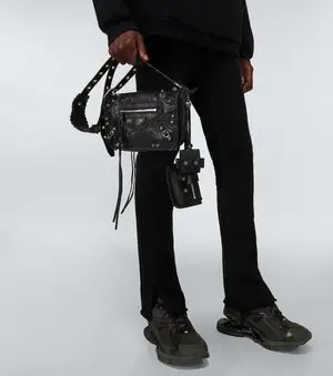 Balenciaga Le Cagole Xs Leather Crossbody Bag
