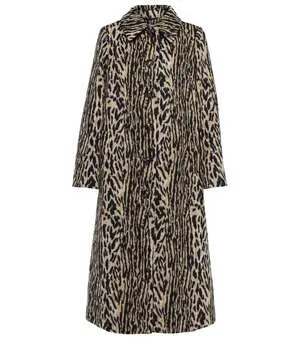 Rixo Milly Leopard-print Coat