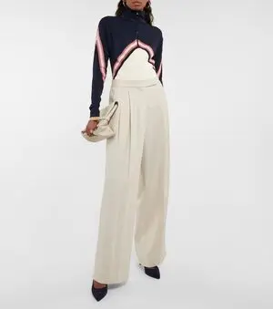 Victoria Beckham Chevron Track Top