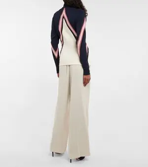 Victoria Beckham Chevron Track Top
