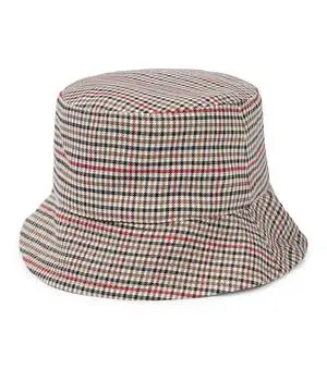 Ruslan Baginskiy Checked Bucket Hat