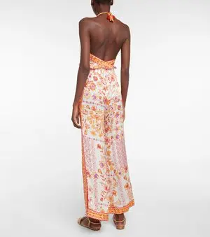 Poupette St Barth Isabelle Printed Jumpsuit - Multicoloured