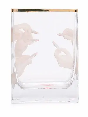 SELETTI Toilet Paper Glass Vase