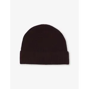 Sandro Cashmere Beanie Hat Bruns