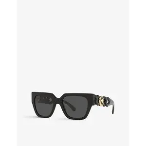Versace Ve4409 Phantos Sunglasses - Black