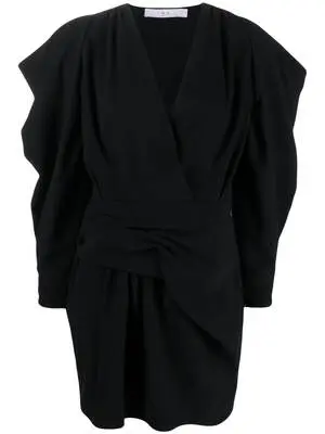 IRO PARIS Sofi Long-sleeved Gathered Dress