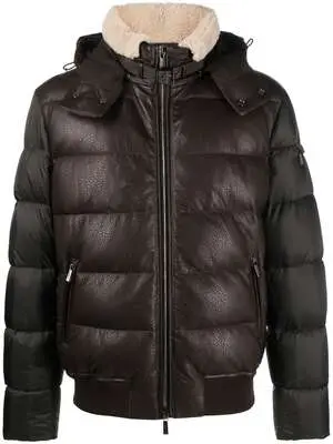 MOORER Panelled Down-padded Jacket