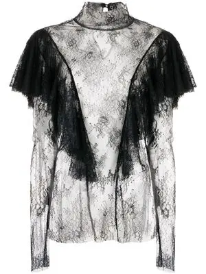Philosophy Di Lorenzo Serafini Ruffled Lace Top