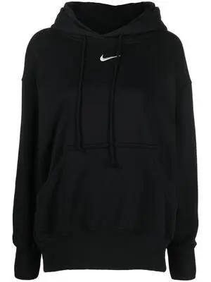 Nike Embroidered-logo Cotton Hoodie