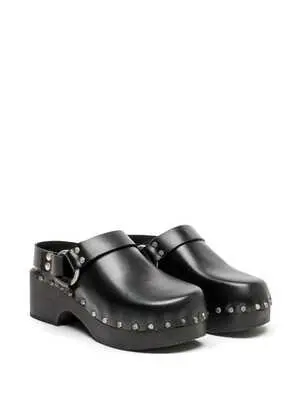 RE/DONE 70's Stud-embellished Mules