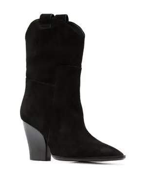 Santoni Western 90mm Ankle Boots
